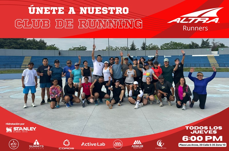 Running Club Altra | TRAIL SHOP GUATEMALA